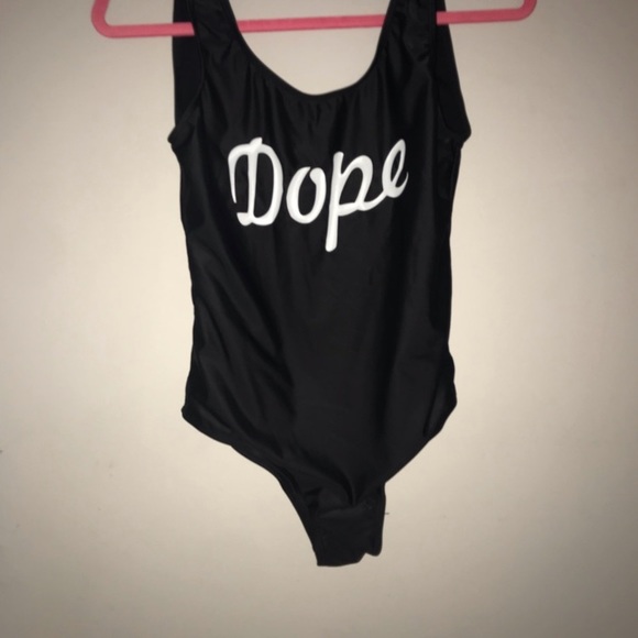 Swim | Dope One Piece Swimsuit Black | Poshmark